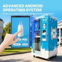 China Haloo Fresh Milk Vending Machine | 120L Milk Storage System 175 Cup Large Capacity Design Automatic Cleaning and Disinfection Function for sale