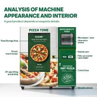 China Pizza Vending Machine | 24-Hour Refrigerated, Smart Pickup and Dual-Mode Heating Unmanned Pizza Retail Equipment for sale