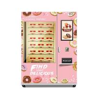 China Haloo Cupcake Vending Machine | 2-10 ℃ Smart Refrigeration+XY Lifting Shipment, Creating a 24-Hour Dessert Retail Terminal for sale