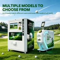 China Haloo Golf Ball Vending Machine | 10000 Ball Large Capacity,Dual Screens and Intelligent Anti Jamming Ball Function for sale