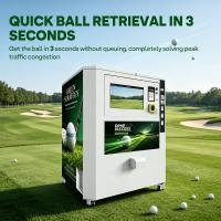 China Haloo Golf Ball Vending Machine | 10000 Ball Large Capacity,Dual Screens and Intelligent Anti Jamming Ball Function for sale