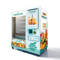 China Frozen Fruit Smoothie Vending Machine | -18 ℃ Frozen Storage and 22000 RPM High-Speed Smoothie Making for sale