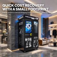 China Haloo Clothing and Shoes Cleaning Vending Machine | Self Care Equipment Integrating Atomization Cleaning, UVC LED Disinfection and Heating Drying for sale