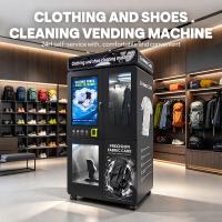 China Haloo Clothing and Shoes Cleaning Vending Machine | Self Care Equipment Integrating Atomization Cleaning, UVC LED Disinfection and Heating Drying for sale