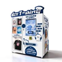 China DIY T-Shirt Printing Vending Machine: Creating a New Model of Personalized Clothing Self-Service Retail for sale