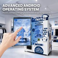 China DIY T-Shirt Printing Vending Machine: Creating a New Model of Personalized Clothing Self-Service Retail for sale