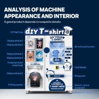 China DIY T-Shirt Printing Vending Machine: Creating a New Model of Personalized Clothing Self-Service Retail for sale