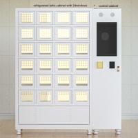 China Plant Floral Vending Machine Refrigerated Locker Vending for sale