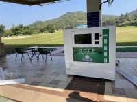 China Self Service Automatic Golf Course Equipment Golf Ball Dispenser for sale