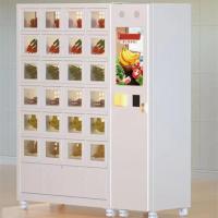 China European Standard Export Cooling Locker Vending Machine With Credit Card Reader And 4℃ Refrigeration for sale
