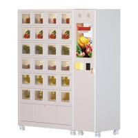 China Cooling Locker Vending Machine For Fresh Fruit Vegetables Meat Cakes Sushi for sale