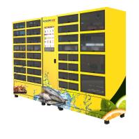 China Self Service Automatic Locker Vending Machine With 4℃ Cooling Refrigeration for sale