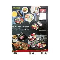 China -18℃  Frozen Food Vending Machine Frozen Meals Vending Machine With Microwave Heating for sale