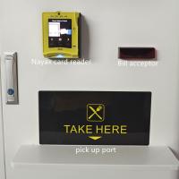 China -18℃  Frozen Food Vending Machine Frozen Meals Vending Machine With Microwave Heating for sale
