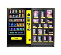 China 220V 60HZ Combo Snack And Soda Vending Machine 60W Power OEM for sale