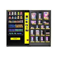 China Drink Snack Combo Vending Machine ODM With 6 Drawers 7 Channels for sale