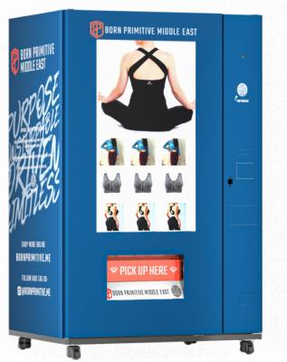 China Automatic Clothing Vending Machine Fitness Tight Suit T Shirt Swimming Wear Clothes Vending Machine for sale