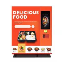China Self Service Hamburger Vending Machine With Microwave Oven 3000W for sale
