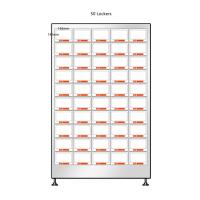 China Automatic Locker Vending Machine With 50 Lockers Souvenir Vending Machine Gift Vending Machine for sale