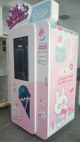 China Logo Free Customization Liquid Ice Cream Vending Machine With Big Touch Screen And Card Reader for sale