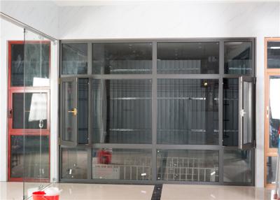 China Black Aluminium Frame Horizontal Sliding Window with Corrosion Resistant Coating - Custom Sizes Available for sale