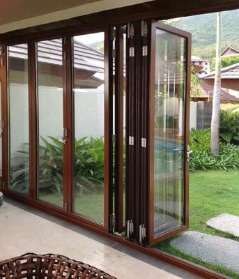 China Waterproof Aluminum Frame Glass Door 800x2000mm with Dust Resistance and ISO9001 Certification for sale