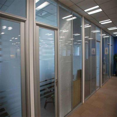 China Anti-Corrosion Aluminum Office Partition with Double Glazing - 2400mm Height, 40dB Sound Insulation for Individual Spaces for sale