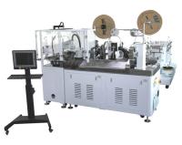 China PLC One end Terminal Insertion Machine , 220V Wire Strip And Crimp Machine for sale