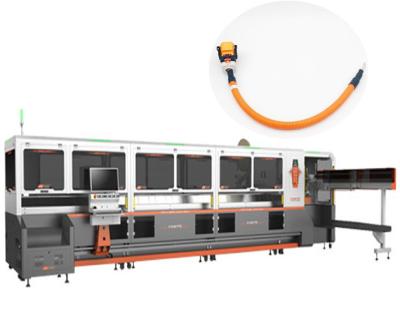 China 0.5-0.7Mpa Wire Cut Strip Crimp Machine , Multipurpose Terminal Crimping Machine for sale