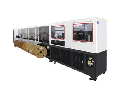 China Electrical 3 Phase Cable Cutting And Crimping Machine With Dual Heads for sale