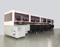 China 380V 170NL/Min Terminal Crimp Machine , PLC Automatic Wire Terminating Machine for sale