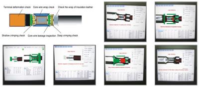 China LIN QUAN 2GB Crimp Force Monitor 1024x768 For Wire Process Machine for sale
