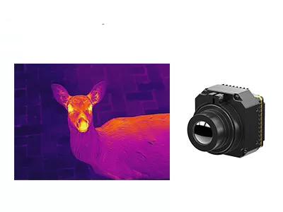 China High Resolution VOx Infrared Thermal Camera Module LWIR 8~14μm Spectral Range for sale