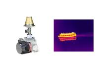 China 1280x1024/12μm Megapixels Cooled FPA Infrared Thermal Detector High Sensitivity for sale