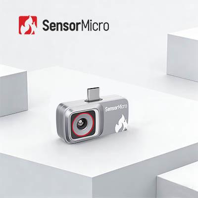 China Smartphone-connected Uncooled 256×192/12μm Thermal Camera for Electrical Hotspots and Mobile Applications for sale