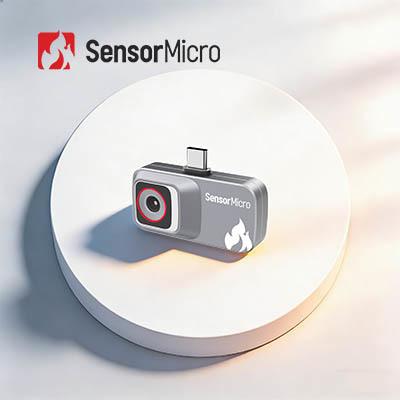 China Smartphone-compatible 25Hz 256×192/12μm Infrared Thermal Imaging Module Plug-in Thermal Camera for sale
