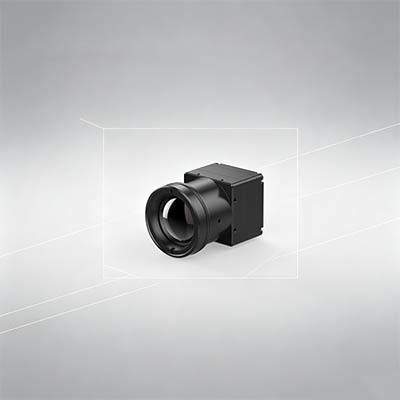 China LWIR Uncooled Thermal Imaging Module 384x288 / 17μm with 25mm Lens for sale