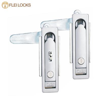 China Construction Machinery Gary Chrome Plated   Zinc Alloy Die-cast  Panel Board Lock for sale