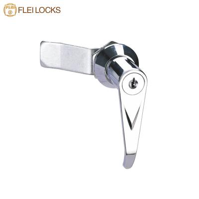 China Metal Cabinet Handle Lock Easy Installation With Right And Left Turn Capabilities for sale
