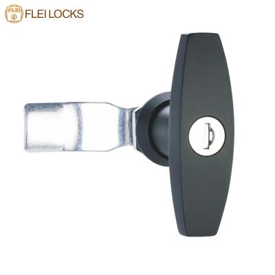 China Safe Corrosion Resistant T Handle Lock Zinc Alloy Housing Rotate 90 Degrees for sale