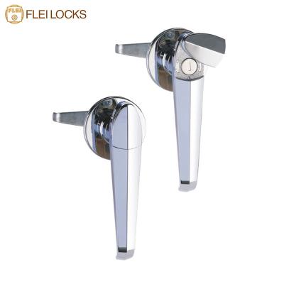 China Bright Chrome Plated Cabinet Handle Lock Durable For Single Point Locking for sale