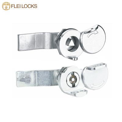 China Cabinet And Door Padlockable Cam Lock , Cam Locks Keyed Alike With Dust Cover for sale