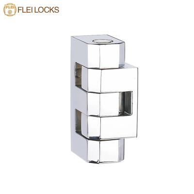 China Zinc Alloy 180 Degree Electrical Cabinet Hinge Chrome Plated Finsh for sale
