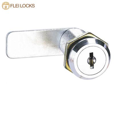 China Zinc Alloy Cabinet Box Quarter Turn Cam Lock With Chrome Plating Surface Treatment for sale