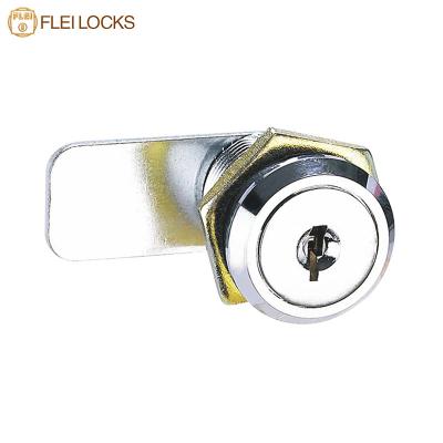 China Metal Box Keyed Cam Lock , Cabinet 90 Degree Cam Lock RoHS Certificated for sale