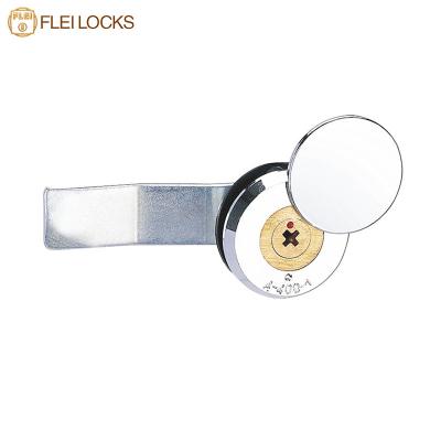 China Waterproof Latch Cam Lock , Plane Board Tubular Cam Lock With Dust Proof Cover for sale