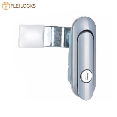China Industrial Door Swing Lock , Cabinet Swing Handle Latch Key Opening Mode for sale