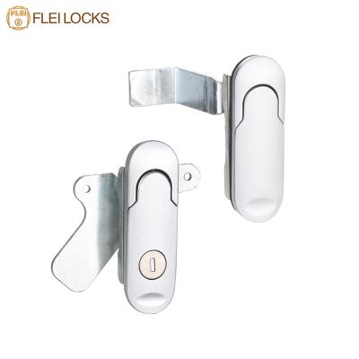 China Die Casting Panel Board Swing Handle Lock With Key RoHS Certificated for sale