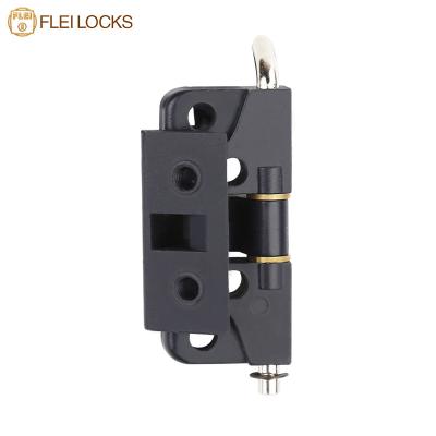 China Special design Distribution Board Zinc Alloy Black Door Pin Hinge Metal Hinge for sale