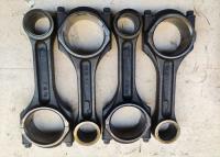 China 6D125 Used Connecting Rod 6150-31-3101 For Excavator PC400-5 PC450-7 Steel Material for sale